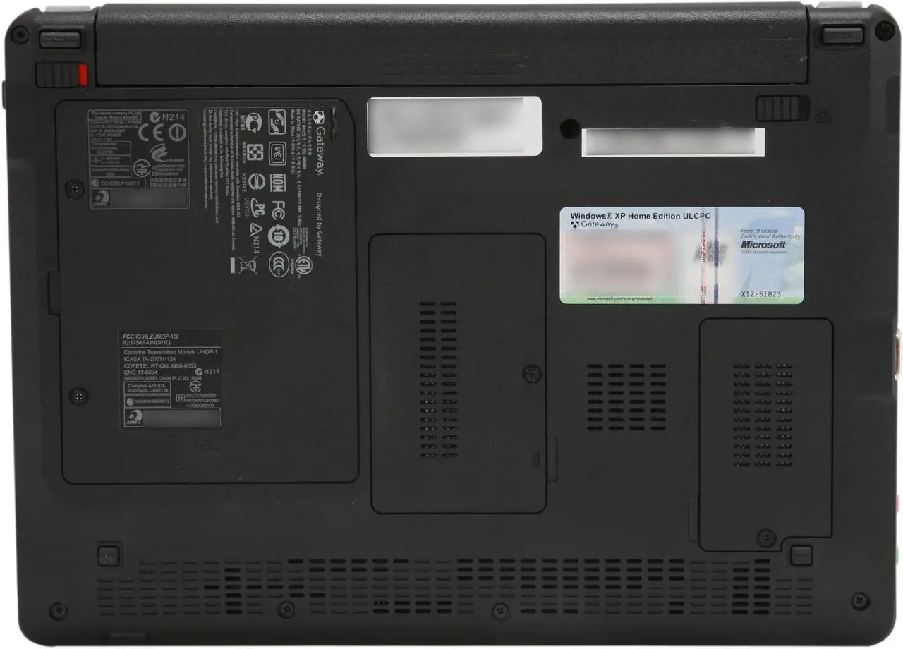 Refurbished: Gateway LT Series LT2016U Night Sky Black 10.1" WSVGA ...