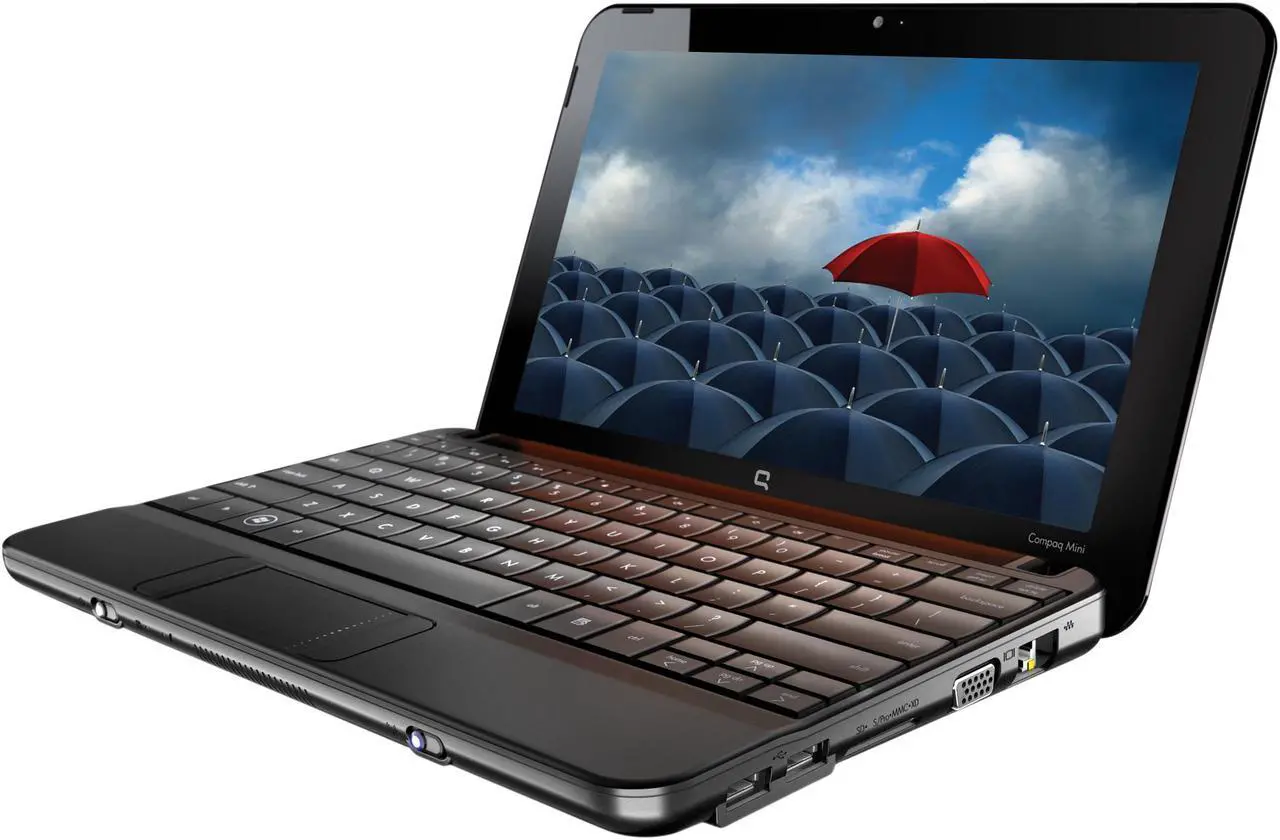 COMPAQ Mini 102 (WH244UT#ABA) 10.1" WSVGA NetBook - Newegg.com