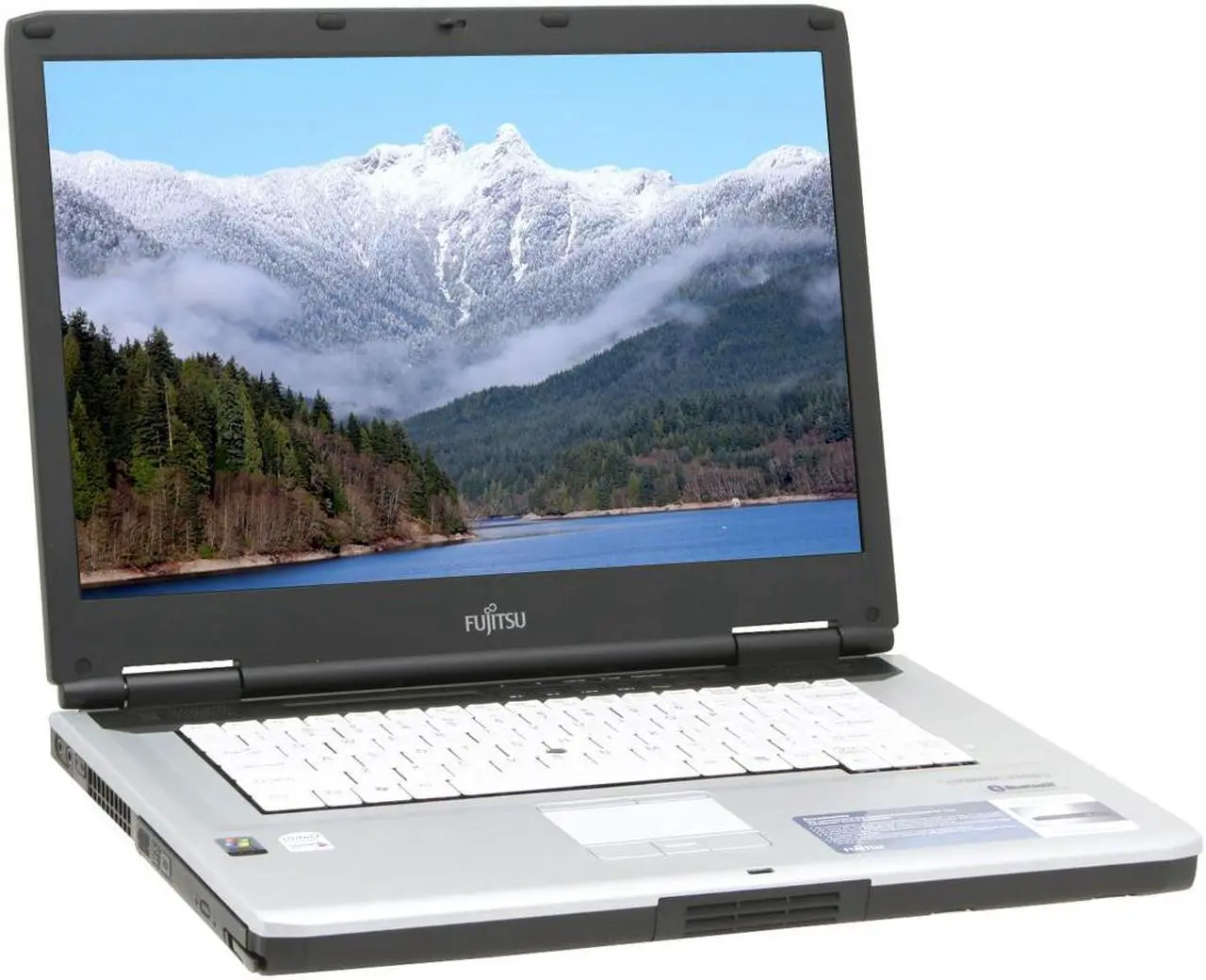 Fujitsu Laptop LifeBook Intel Core 2 Duo T5500 1GB Memory 80GB HDD ...