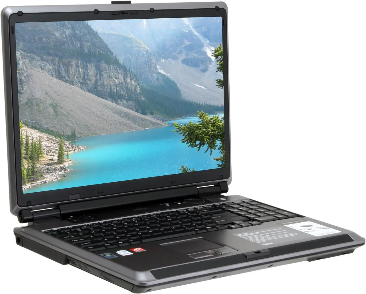 Fujitsu Laptop LifeBook Intel Core 2 Duo T7500 2GB Memory 500GB HDD ATI ...