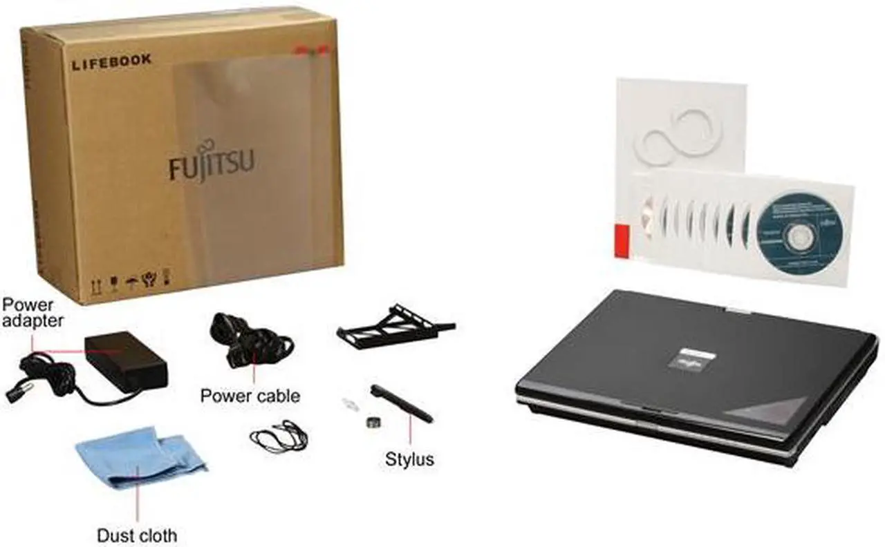 Fujitsu LifeBook T5010(FPCM11323) 13.3" Tablet PC - Newegg.com