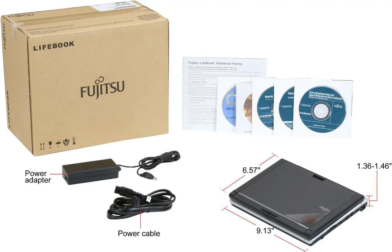 Fujitsu LifeBook P1630(FPCM21871) 8.9" Tablet PC - Newegg.com