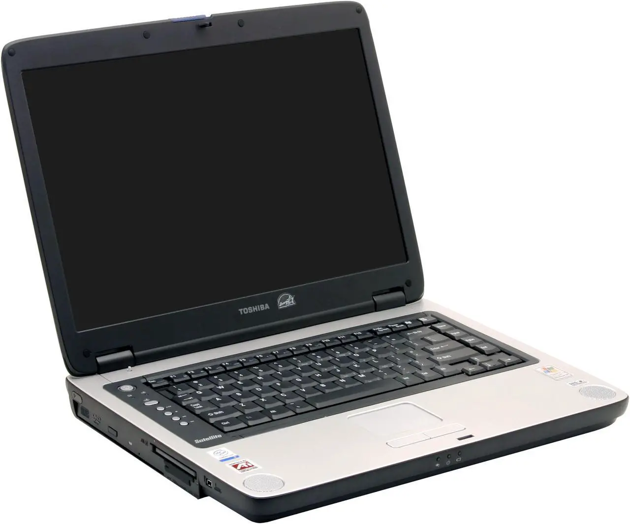 TOSHIBA Laptop Satellite 2.53GHz 512MB Memory 40GB HDD ATI Mobility ...