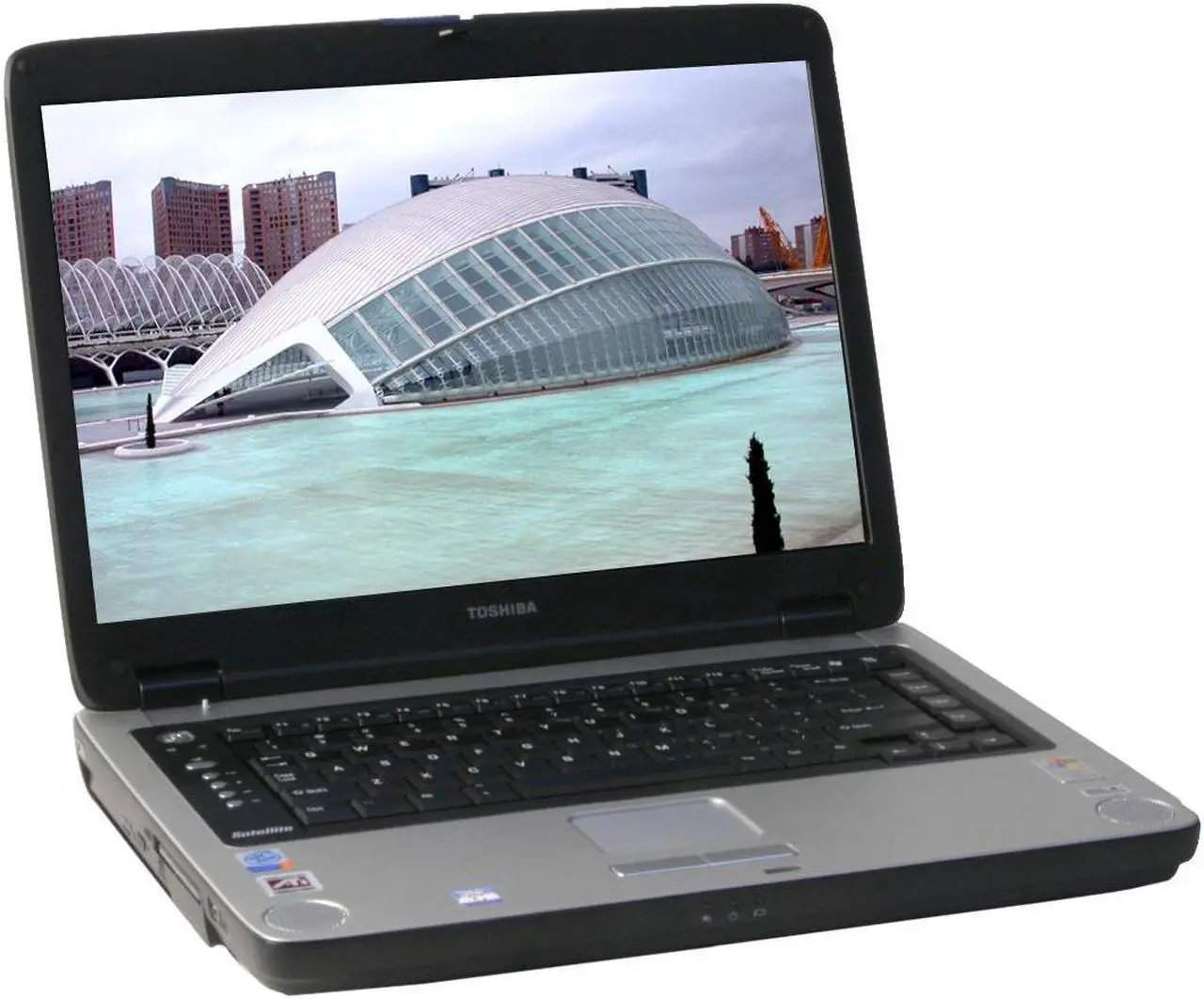 TOSHIBA Laptop Satellite 3.20GHz 512MB Memory 60GB HDD ATI Mobility ...