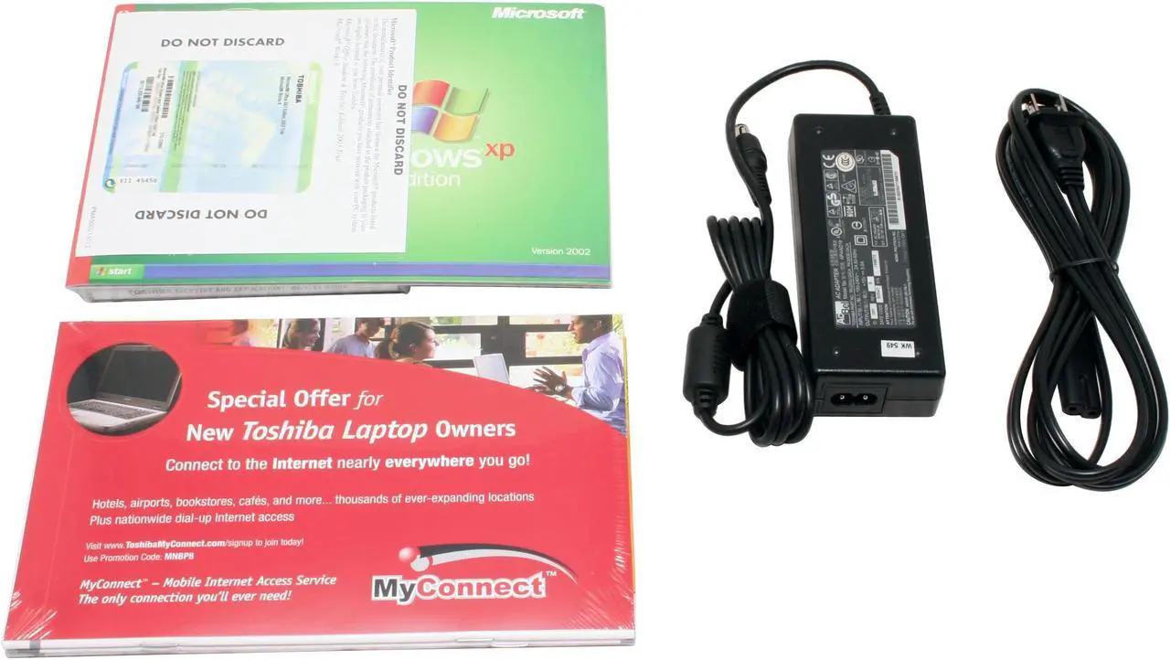 TOSHIBA Laptop Satellite Intel Pentium M 750 512MB Memory 120GB HDD ...