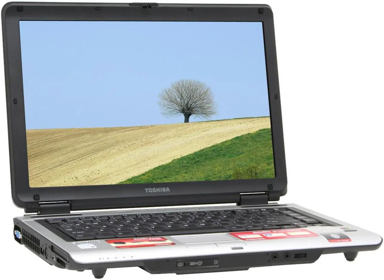 TOSHIBA Laptop Satellite Intel Core Duo T2300E 1GB Memory 120GB HDD ...
