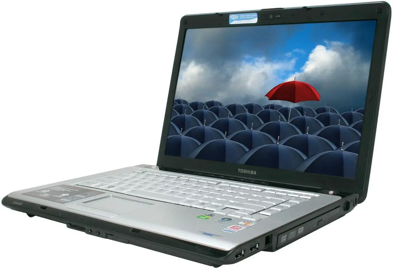 TOSHIBA Laptop Satellite AMD Turion 64 X2 TL-60 2GB Memory 200GB HDD ...