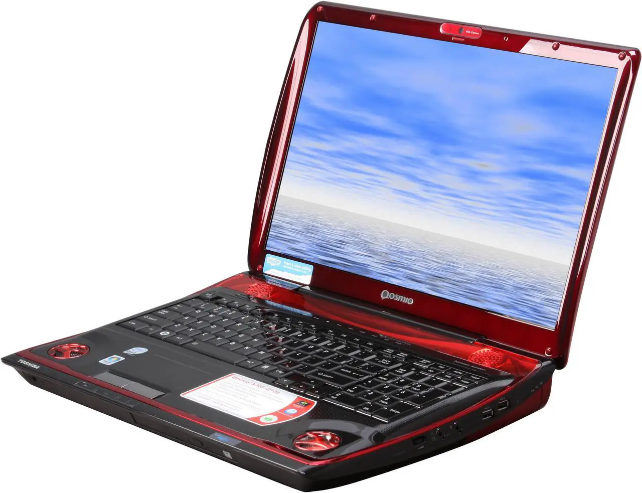 TOSHIBA Laptop Qosmio Intel Core 2 Extreme QX9300 4GB Memory 448GB HDD ...