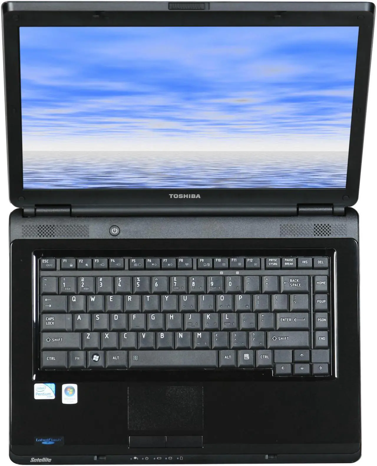 TOSHIBA Laptop Satellite Intel Pentium T4200 2GB Memory 250GB HDD Intel ...