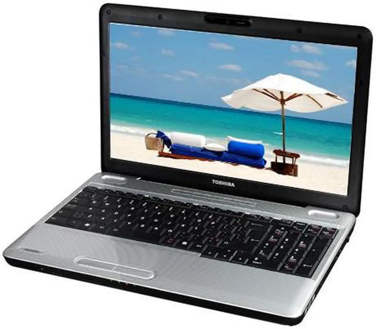 TOSHIBA Laptop Satellite Intel Pentium T4200 4GB Memory 320GB HDD Intel ...