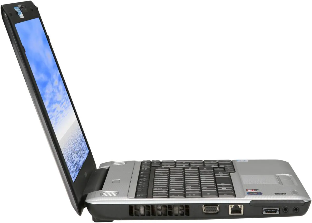 TOSHIBA Laptop Satellite Intel Pentium T4300 3GB Memory 250GB HDD ATI ...