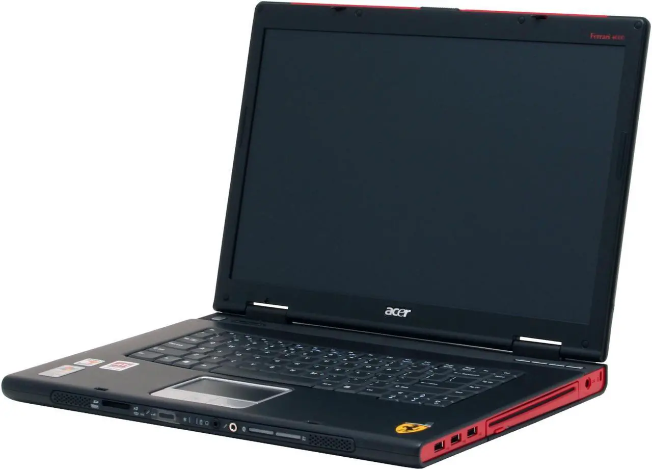 Acer Laptop Ferrari AMD Turion 64 ML-40 1GB Memory 100GB HDD ATI ...