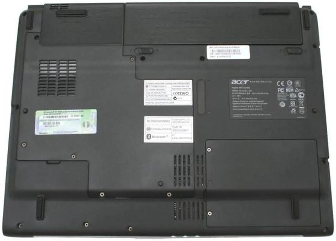 Acer Laptop Aspire Intel Core Duo T2500 2GB Memory 120GB HDD ATI ...