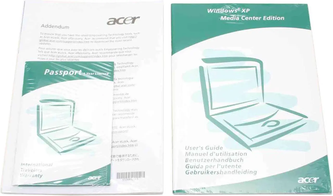 Acer Laptop Aspire Intel Core Duo T2050 512MB Memory 100GB HDD Intel ...