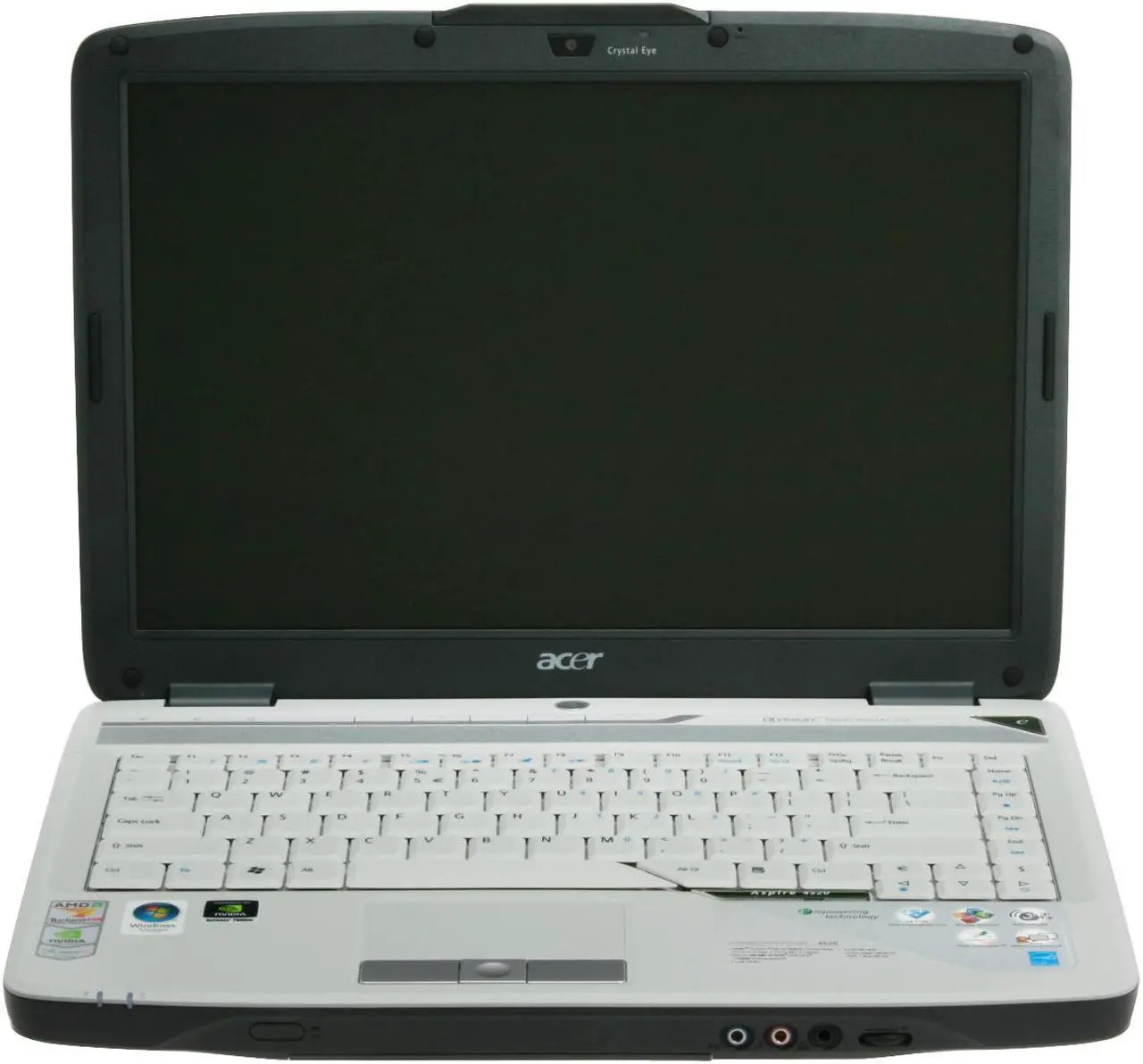 Acer Laptop Aspire AMD Turion 64 X2 TL-52 1GB Memory 120GB HDD NVIDIA ...