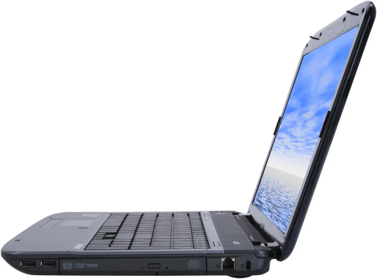 Acer Laptop Aspire AMD Athlon 64 X2 QL-64 3GB Memory 320GB HDD ATI ...