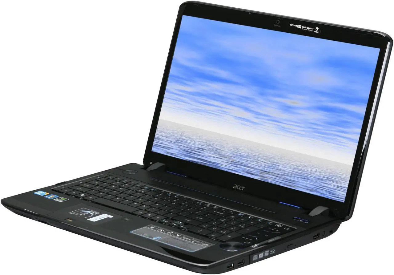 Acer Laptop Aspire Intel Core i7-720QM 4GB Memory 500GB HDD NVIDIA ...