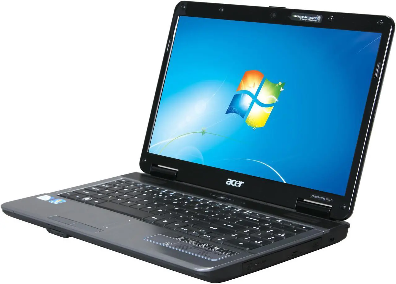 Acer Laptop Aspire Intel Pentium T4400 3GB Memory 250GB HDD Intel GMA ...