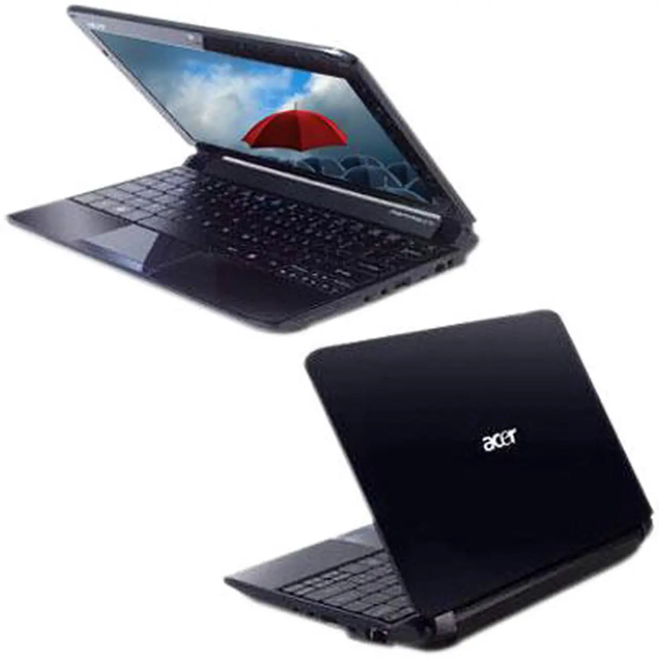 Acer Aspire One AO532h-2997 Onyx blue 10.1" Netbook - Newegg.com