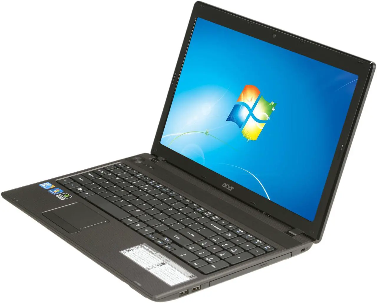 Acer Laptop Aspire Intel Core i5-460M 4GB Memory 500GB HDD NVIDIA ...