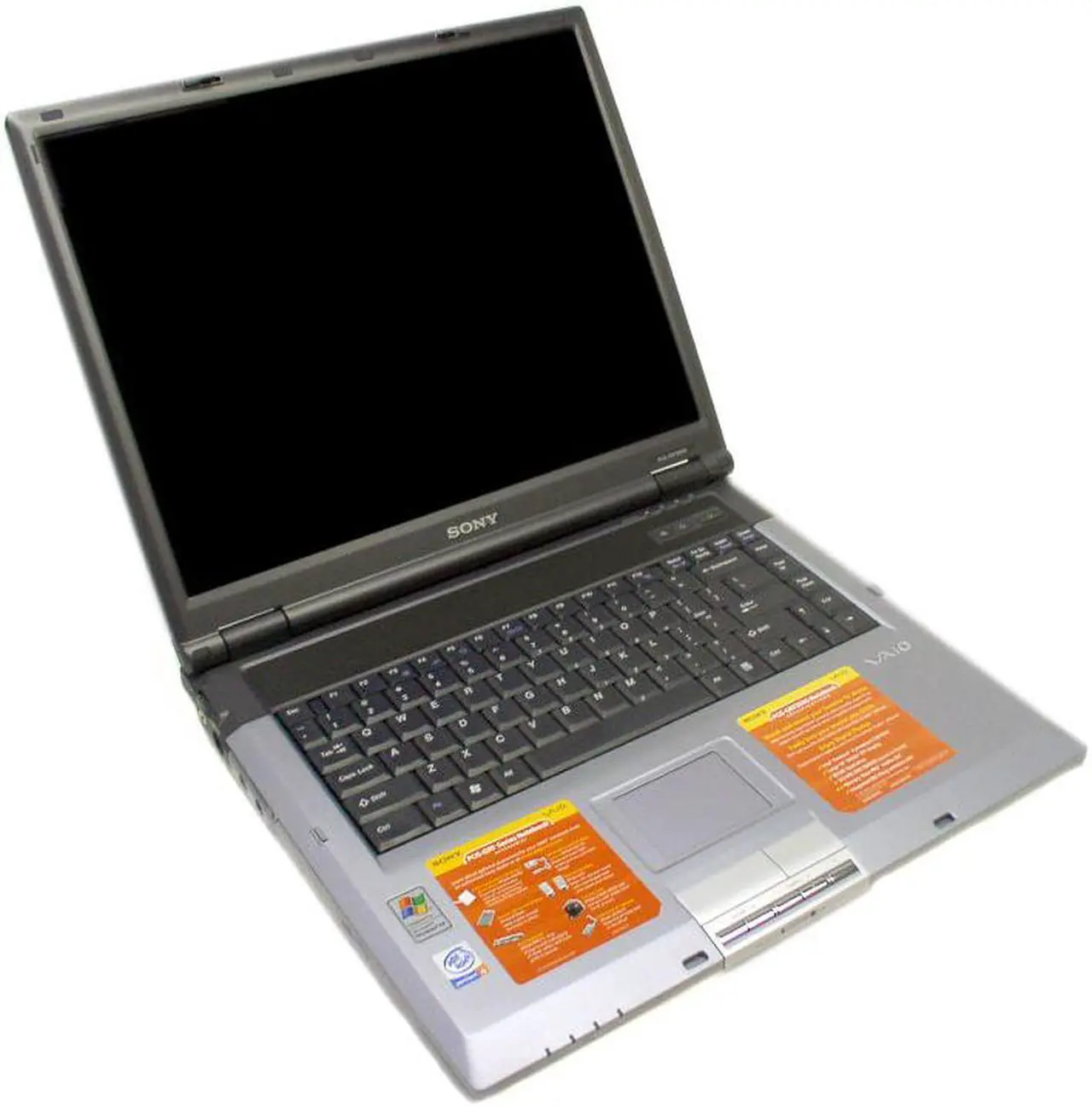 SONY Laptop VAIO 2.20GHz 512MB Memory 60GB HDD NVIDIA GeForce FX Go ...