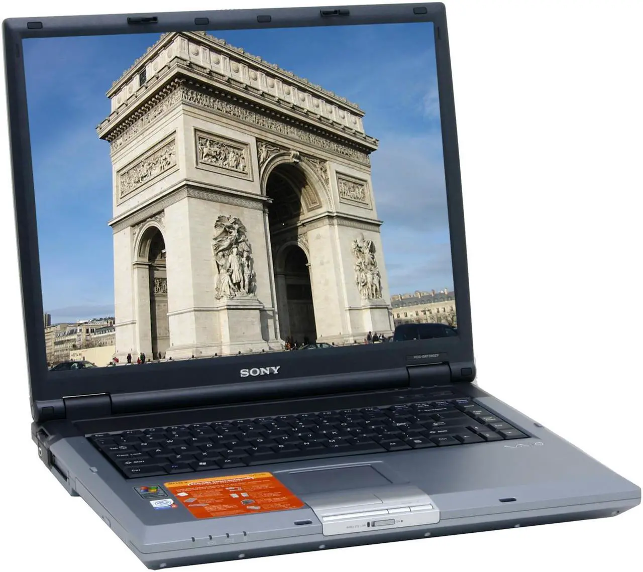 SONY Laptop VAIO 2.60GHz 512MB Memory 80GB HDD NVIDIA GeForce FX Go ...