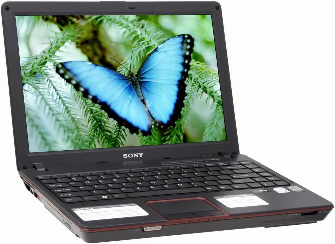 SONY Laptop VAIO C Series Intel Core 2 Duo T5500 1GB Memory 120GB HDD ...