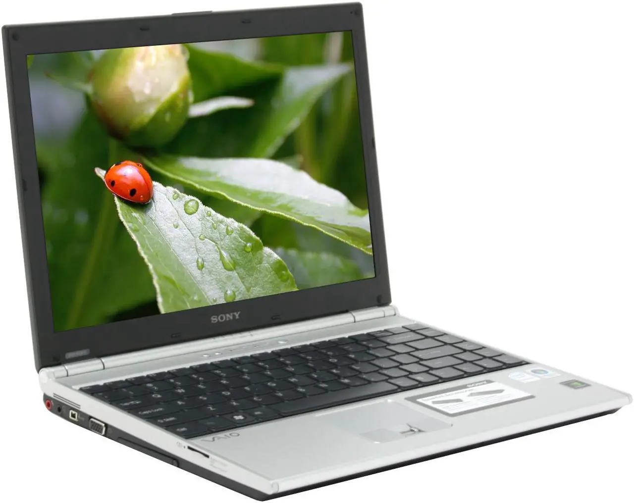 SONY Laptop VAIO SZ Series Intel Core 2 Duo T7250 1GB Memory 80GB HDD ...