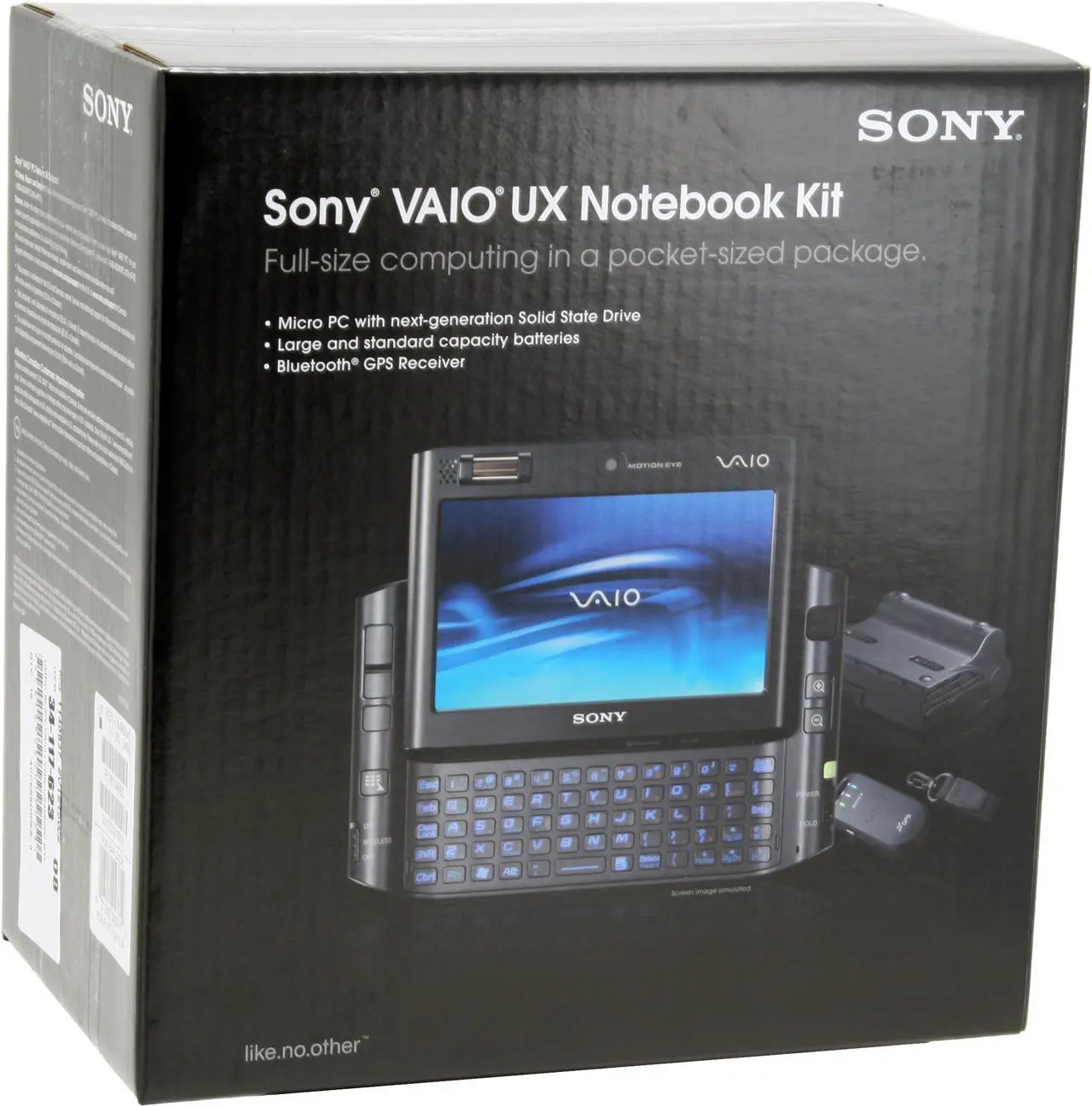 SONY VAIO UX Series VGN-UX490N/C 4.5" Ultra-Mobile PC - Newegg.com