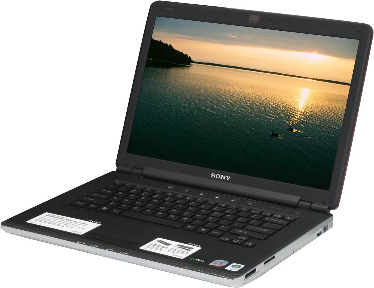 SONY Laptop VAIO CR Series Intel Core 2 Duo T7250 2GB Memory 250GB HDD ...