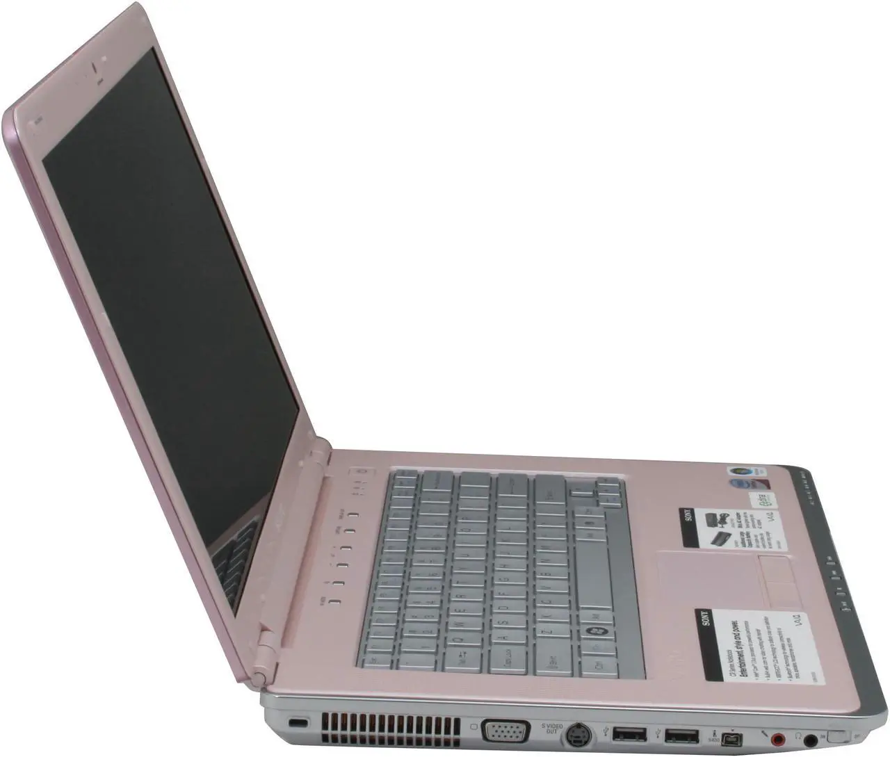 SONY Laptop VAIO CR Series Intel Core 2 Duo T8100 2GB Memory 200GB HDD ...