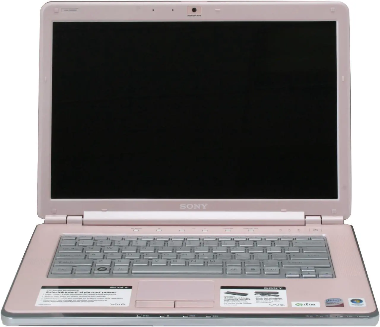 SONY Laptop VAIO CR Series Intel Core 2 Duo T8100 2GB Memory 200GB HDD ...