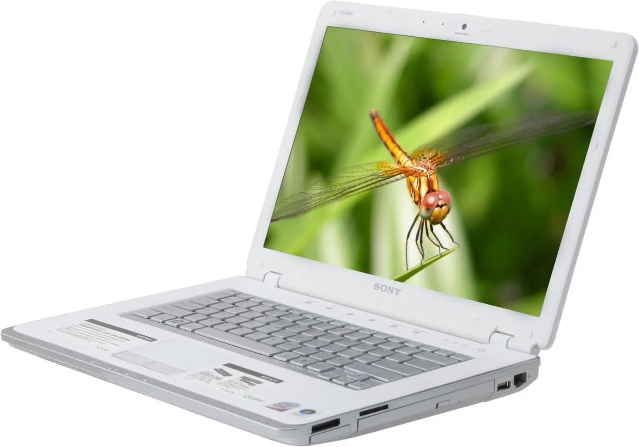 SONY Laptop VAIO CR Series Intel Core 2 Duo T8100 3GB Memory 250GB HDD ...