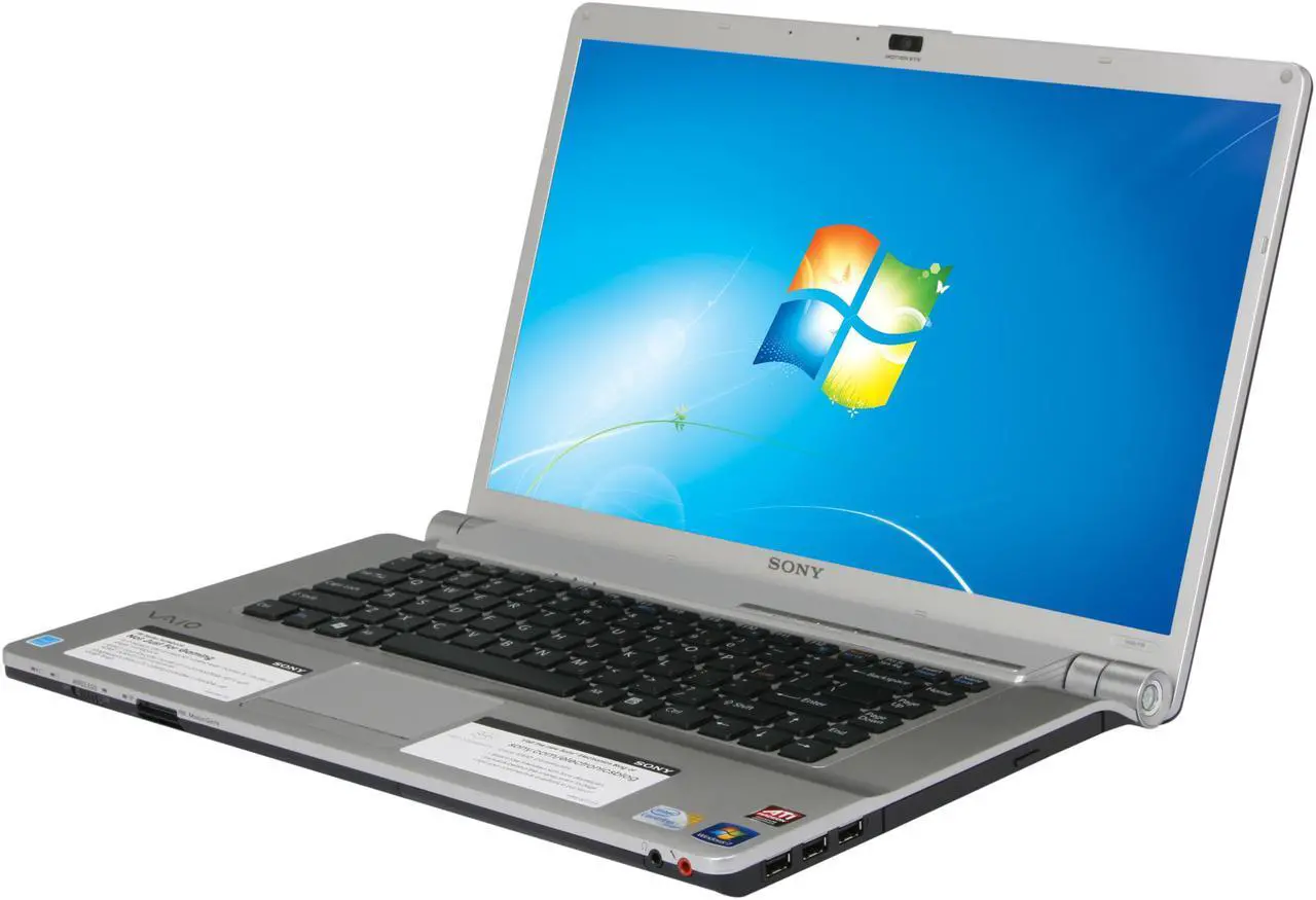 SONY Laptop VAIO FW Series Intel Core 2 Duo P8700 4GB Memory 500GB HDD ...