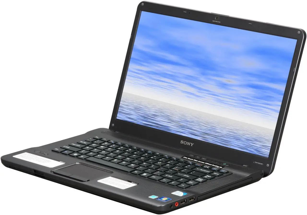 SONY Laptop VAIO NW Series Intel Pentium T4300 4GB Memory 250GB HDD ...