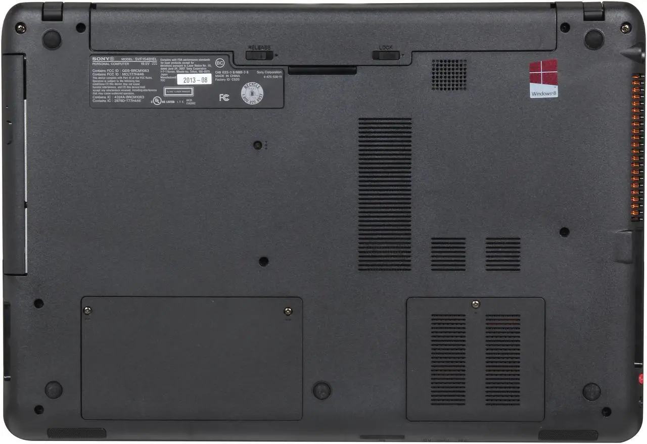 SONY Laptop VAIO F Series AMD A10-5745M 4GB Memory 750GB HDD AMD Radeon ...