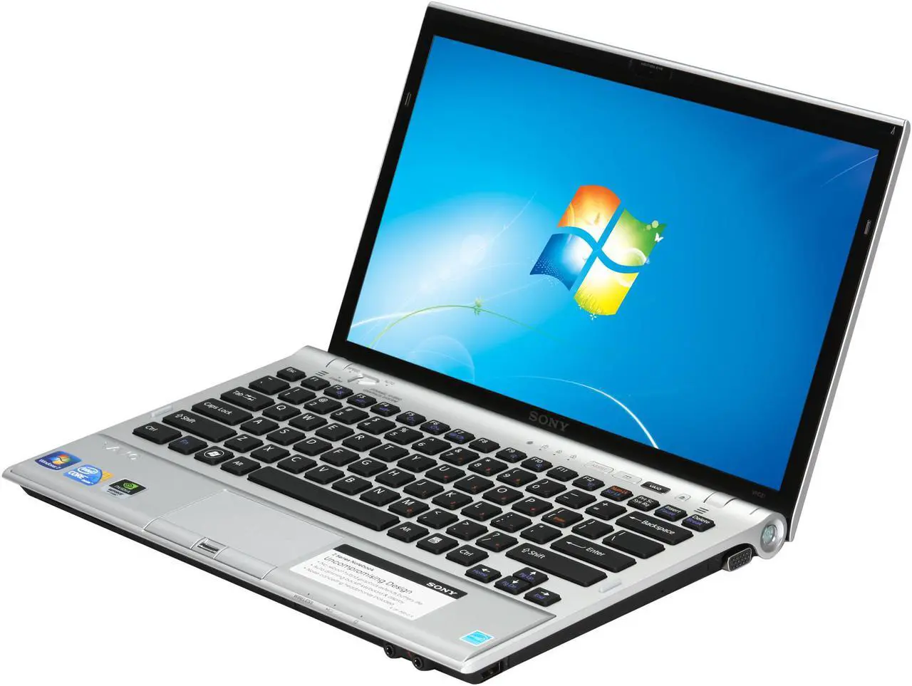 SONY Laptop VAIO Z Series Intel Core i5-520M 4GB Memory 192 GB SSD ...