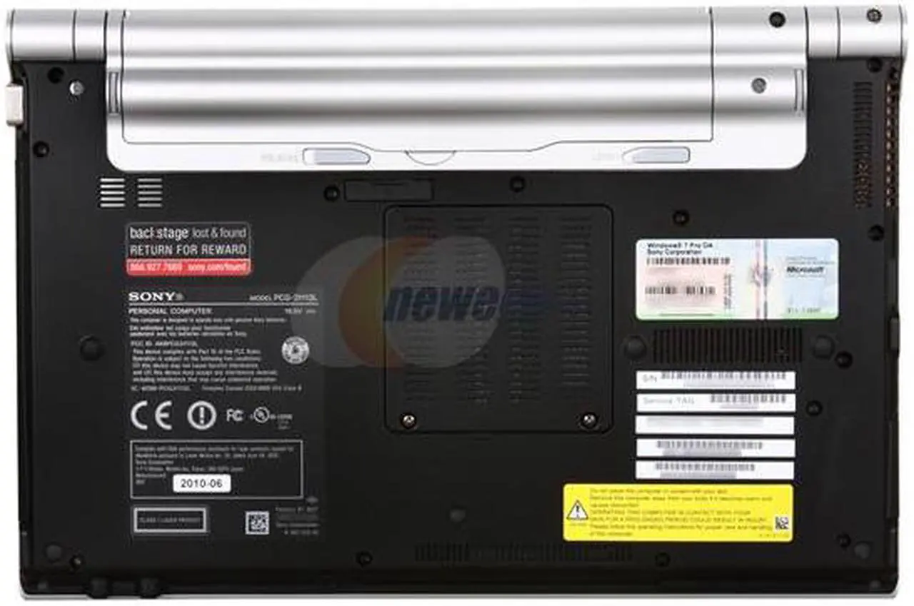 SONY Laptop VAIO Z Series Intel Core i5-520M 6GB Memory 256 GB SSD ...