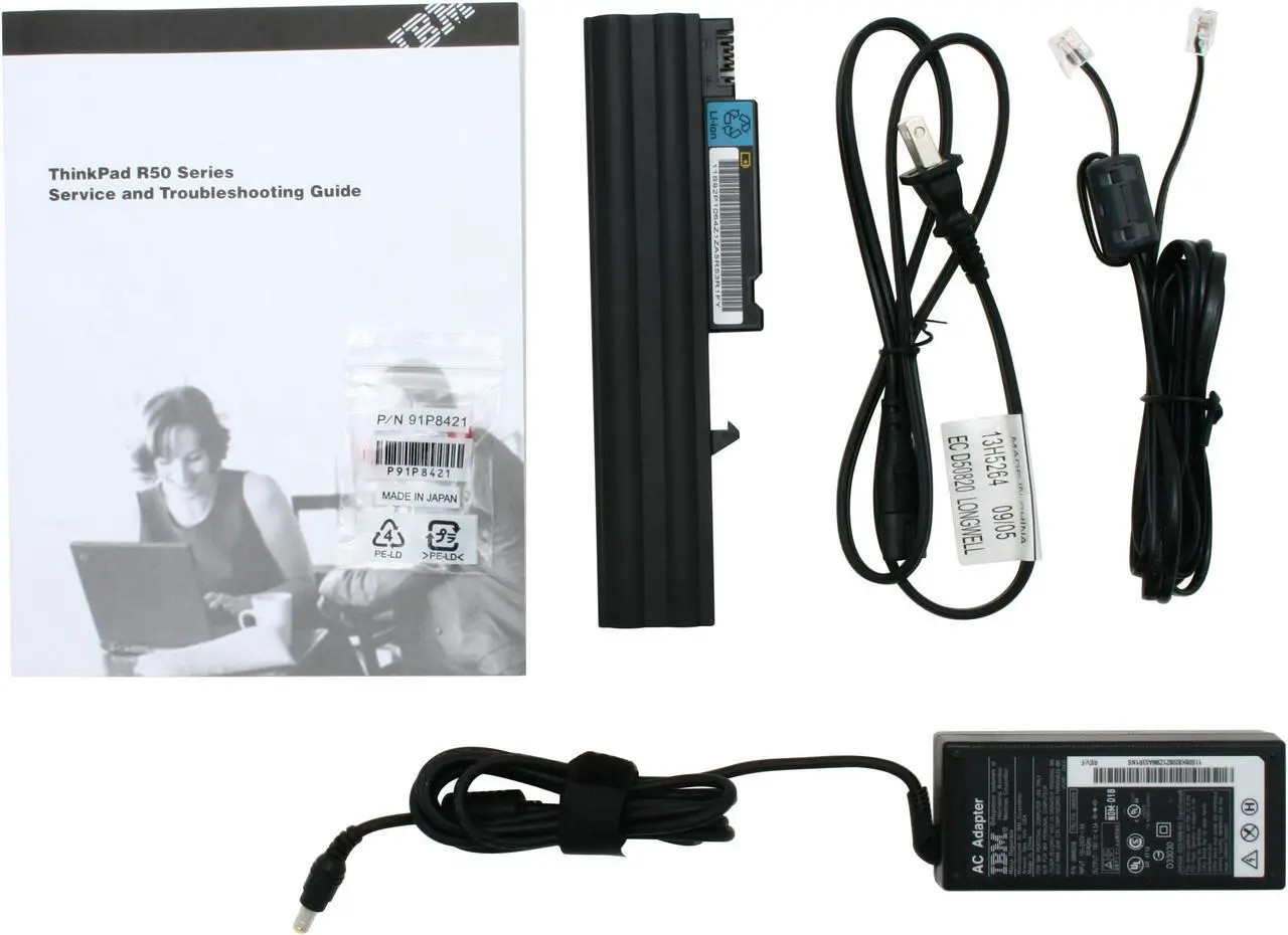 ThinkPad Laptop Intel Pentium M 725 256MB Memory 40GB HDD ATI Mobility ...