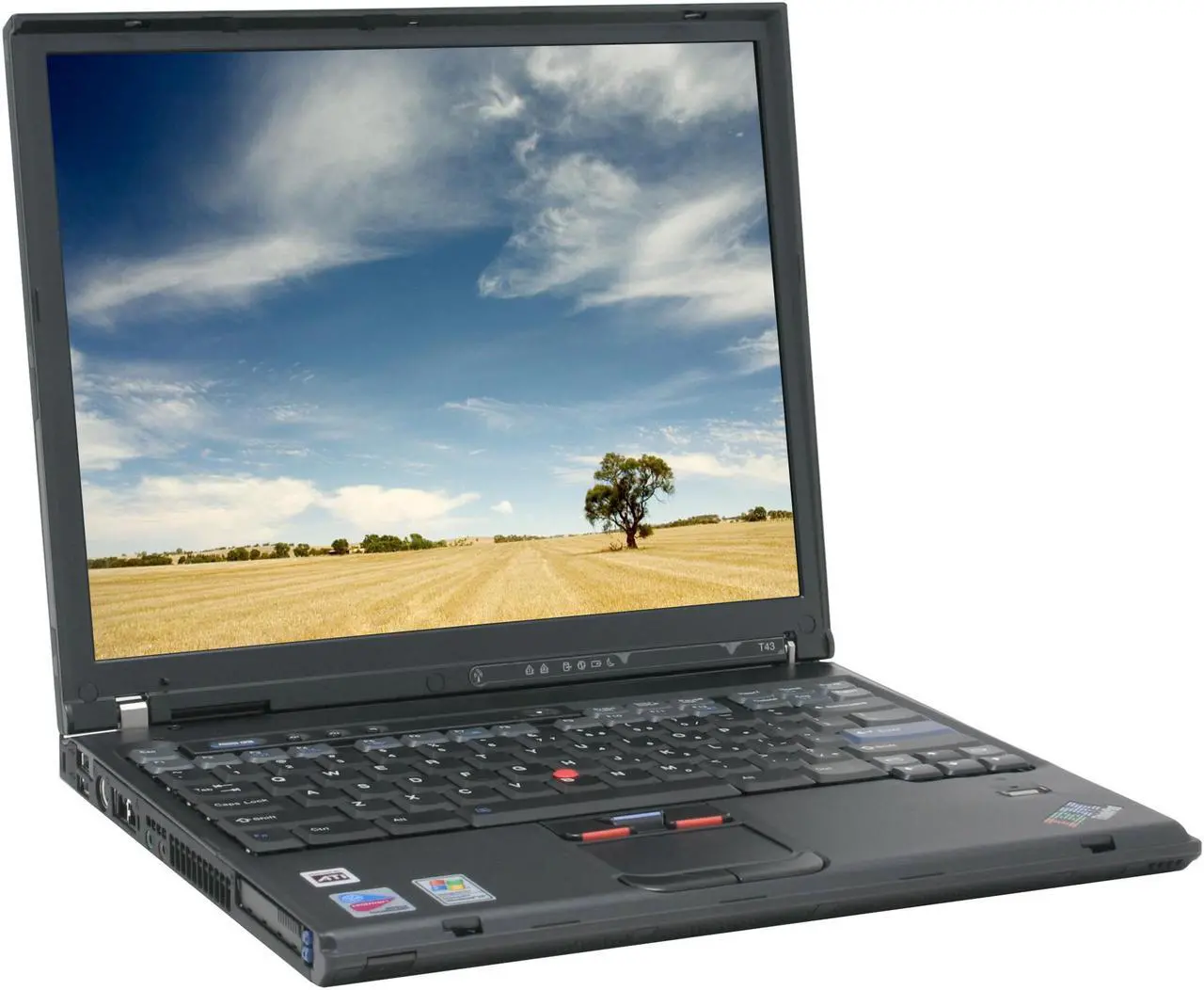 ThinkPad Laptop T Series Intel Pentium M 750 512MB Memory 60GB HDD ATI ...