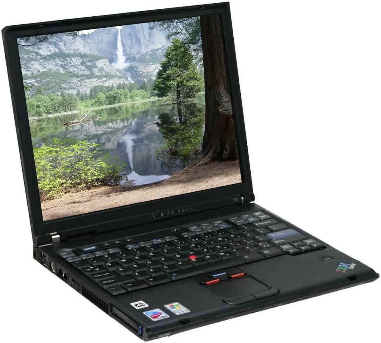 ThinkPad Laptop T Series Intel Pentium M 760 512MB Memory 80GB HDD ATI ...