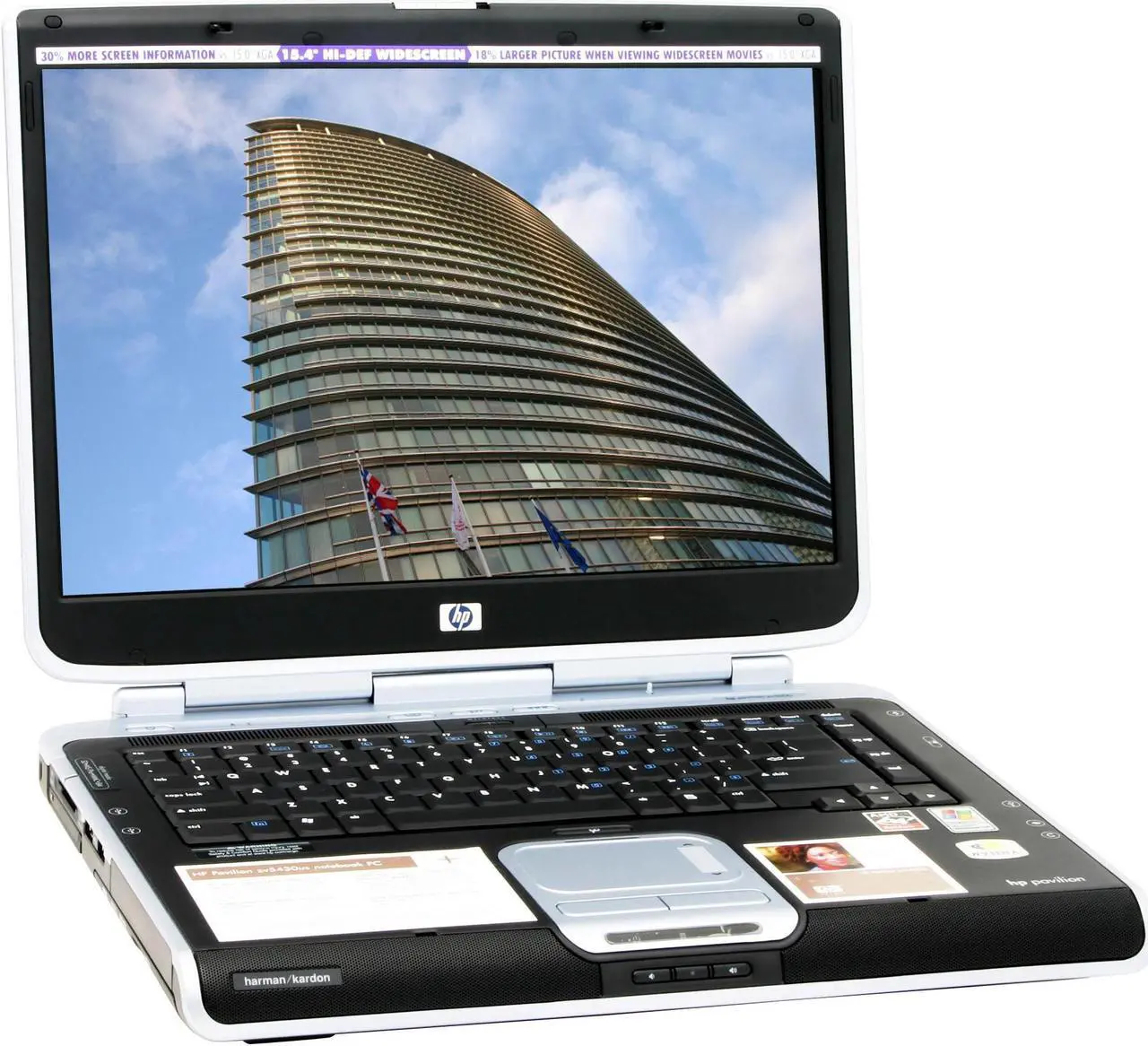 HP Laptop PAVILION 3200+ 512MB Memory 60GB HDD NVIDIA GeForce4 440 Go ...