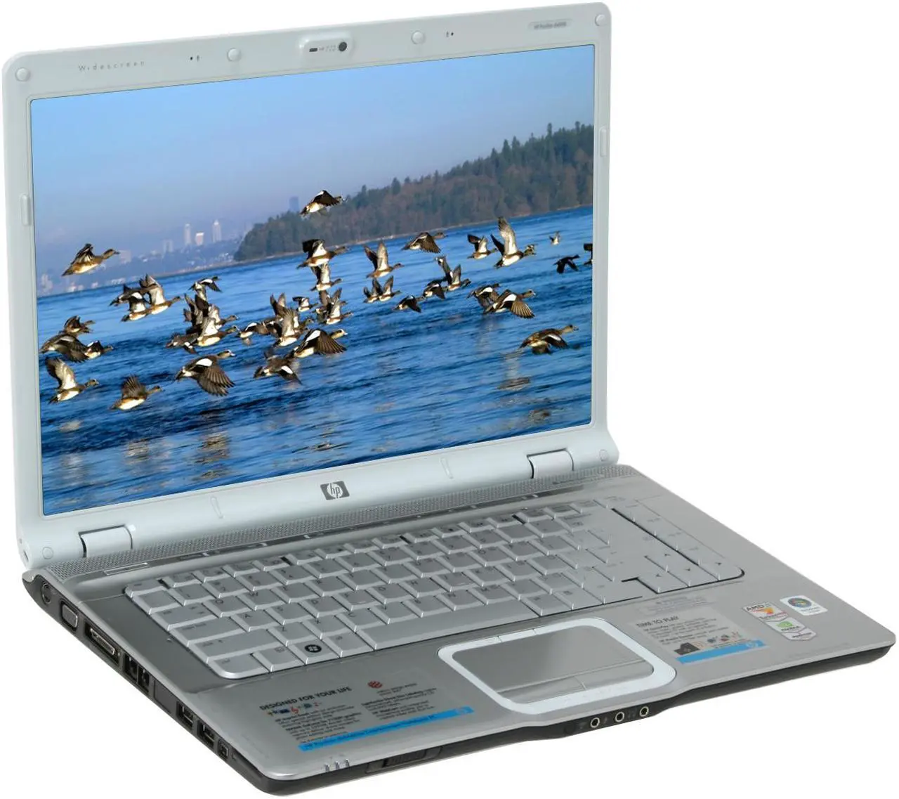 HP Laptop Pavilion AMD Turion 64 X2 TL-58 2GB Memory 250GB HDD NVIDIA ...