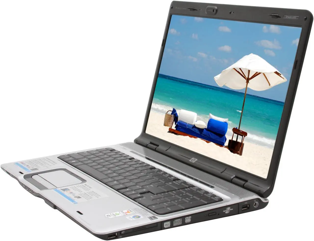 HP Laptop Pavilion AMD Turion 64 X2 TL-62 4GB Memory 250GB HDD NVIDIA ...