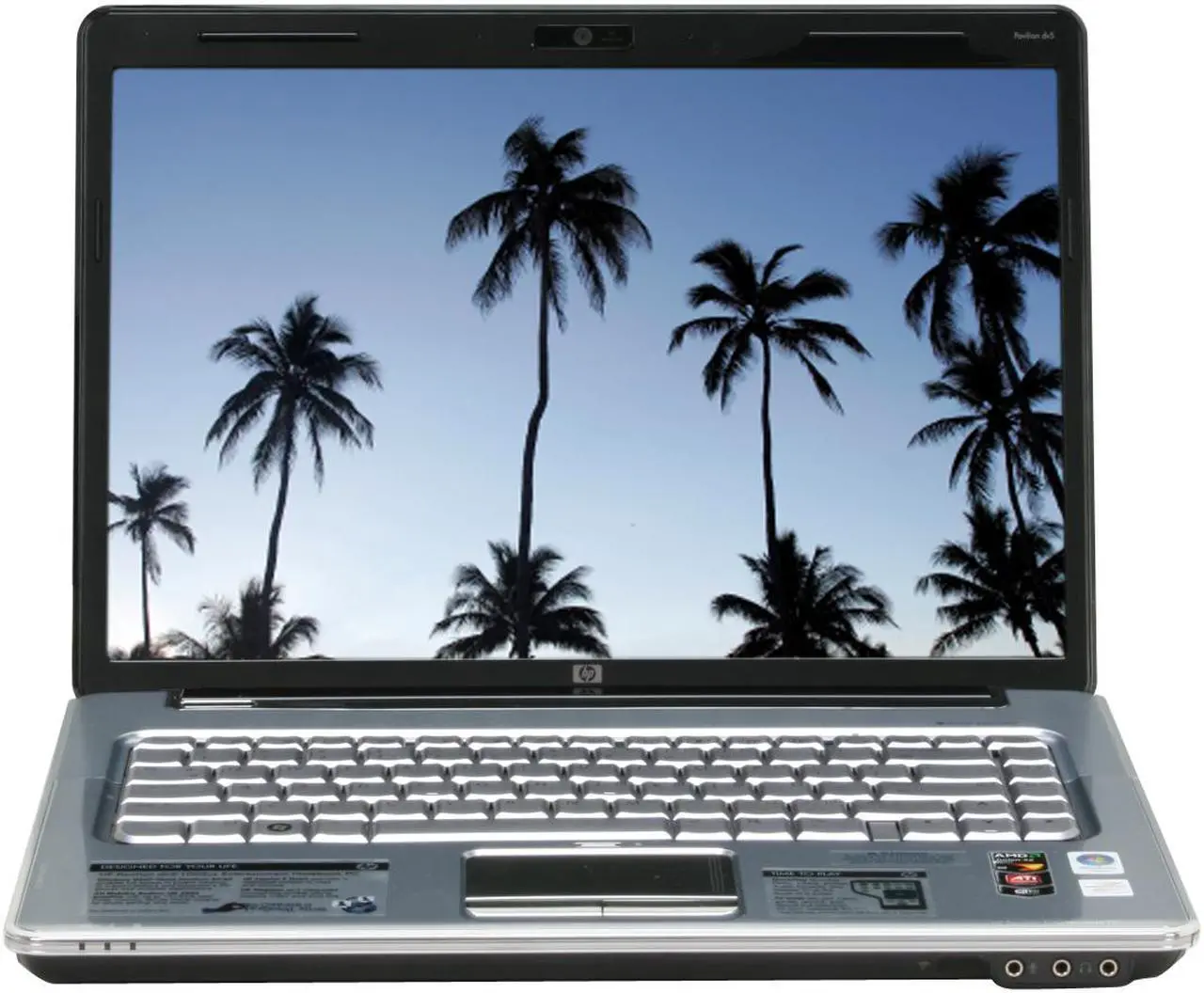 HP Laptop Pavilion AMD Turion X2 Ultra ZM-80 4GB Memory 320GB HDD ATI ...