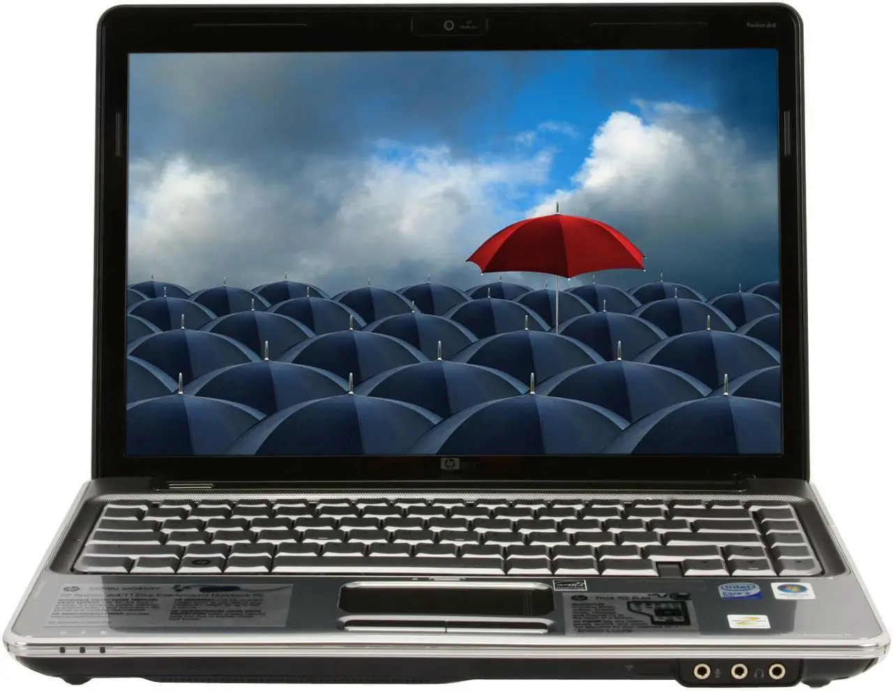 Open Box: HP Laptop Pavilion Intel Core 2 Duo T5800 4GB Memory 250GB ...