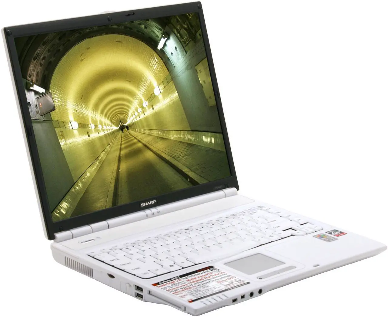 SHARP Laptop Actius 2700+ 512MB Memory 60GB HDD S3 UniChrome 15.0 ...
