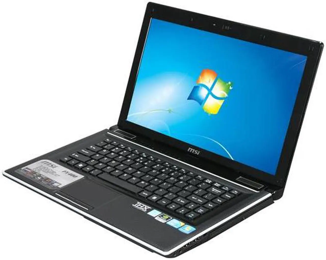 MSI Laptop Intel Core i5-480M 4GB Memory 500GB HDD NVIDIA GeForce GT ...