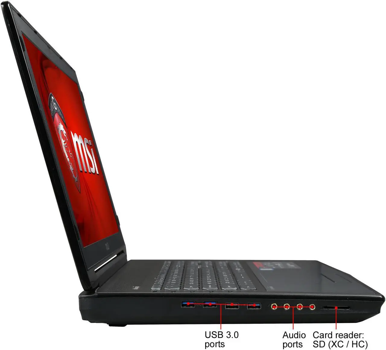 MSI GT Series - 17.3" NVIDIA GeForce GTX 970M - Intel Core i7-6820HK ...