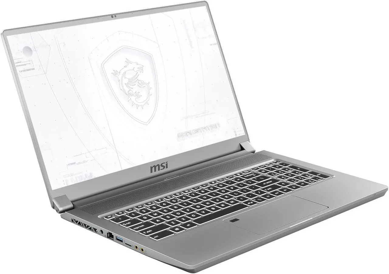 MSI WS Series Intel Core i7 10th Gen 17.3" Windows 10 Pro 64-bit Mobile ...